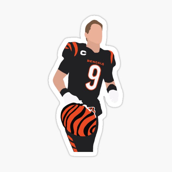 "joe burrow" Sticker by kelseyspcartt | Redbubble