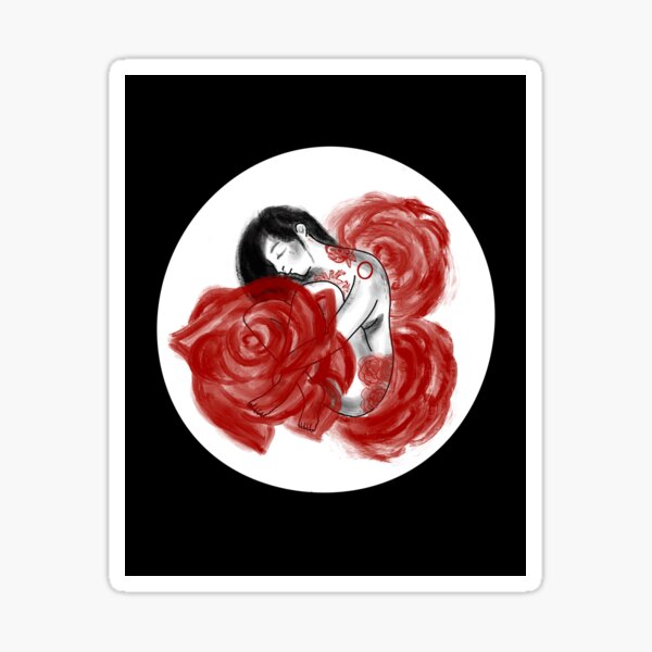 "vulnerable me" Sticker for Sale by Anovaart | Redbubble
