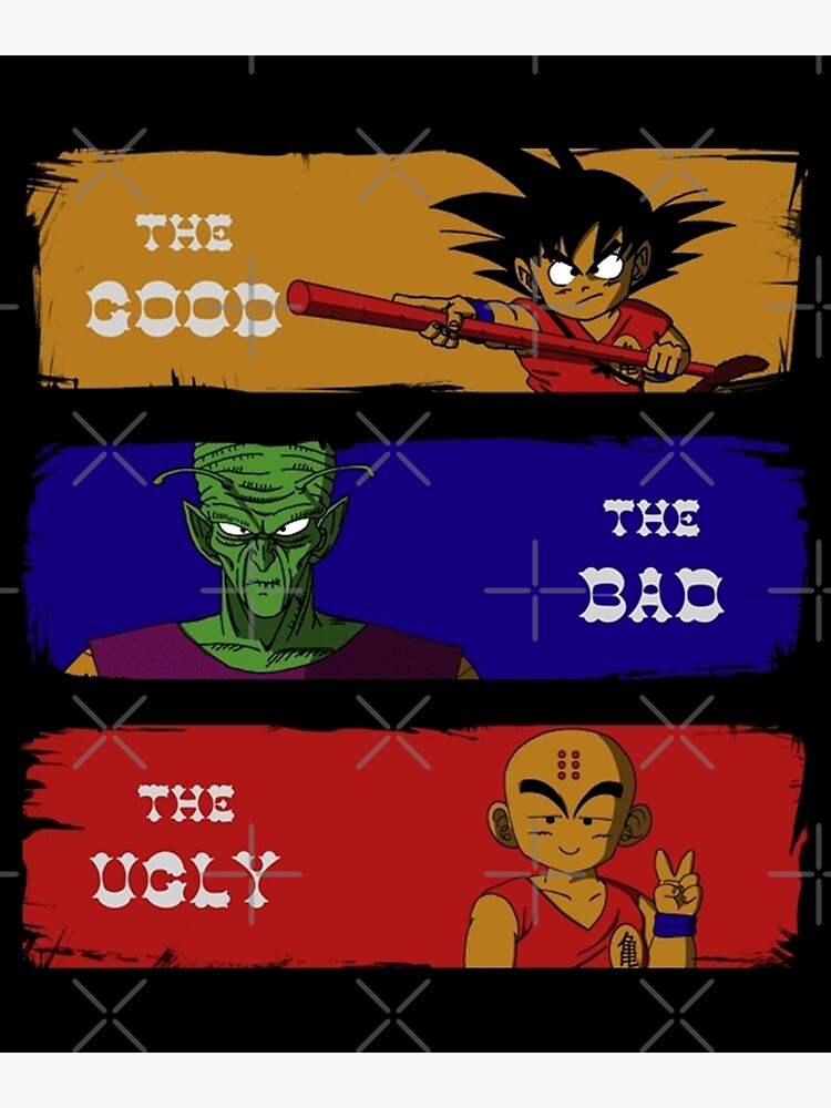 "Kid Goku The Good Bad Ugly Funny Dragon Ball Z" Poster by Anthony993 ...
