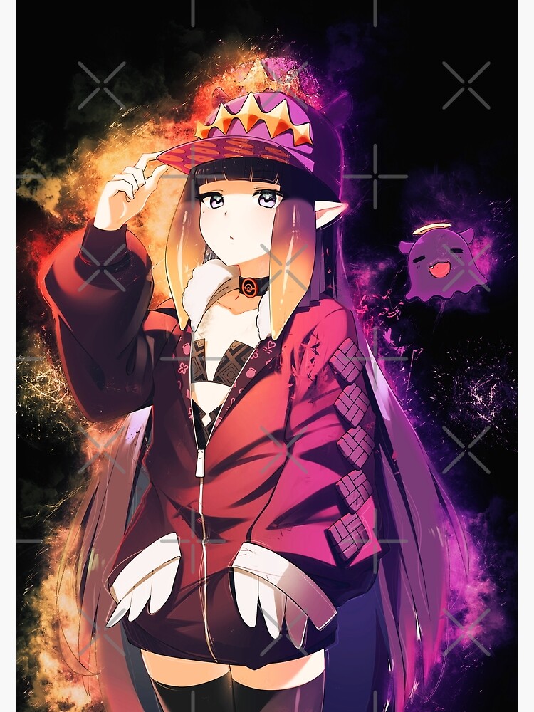 "Hololive - Ninomae Ina'nis" Art Print by WaifuFury | Redbubble