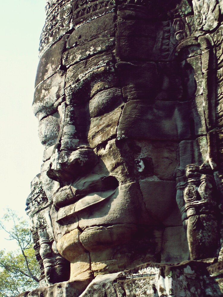 "Temple face Thom" Sticker for Sale by tomelliottyo | Redbubble