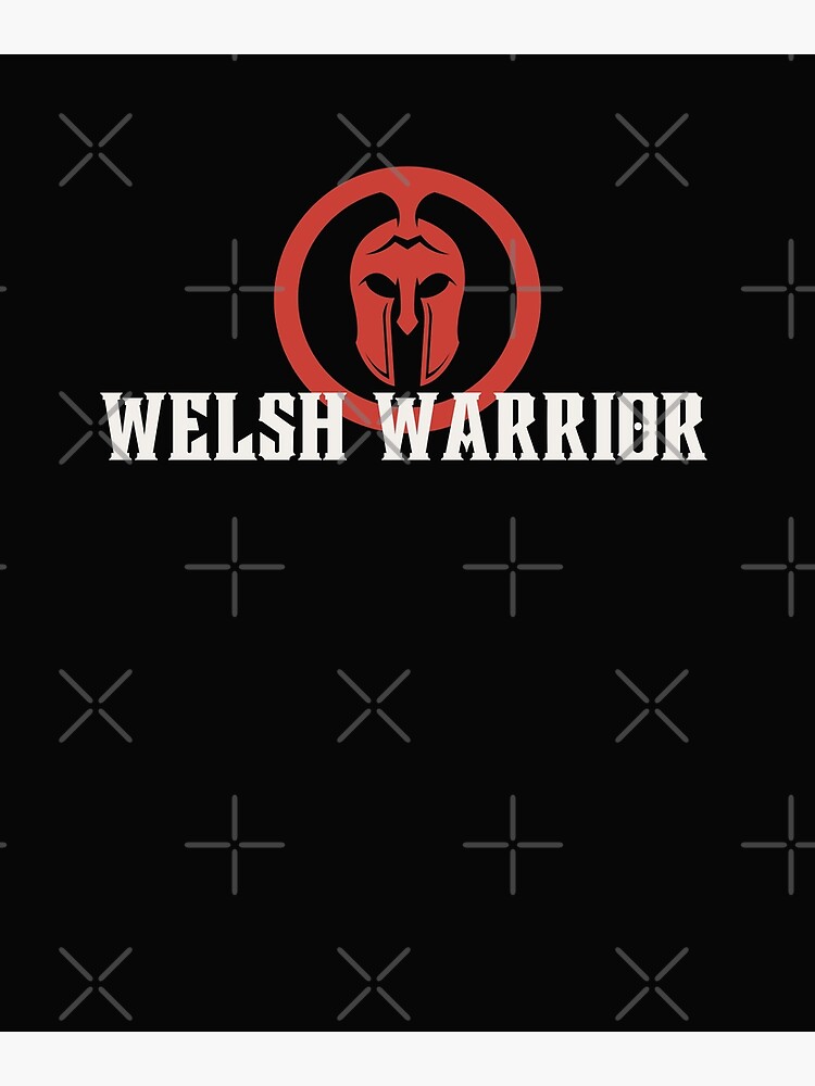"Welsh Warrior, Warriors of Wales, Y Ddraig Goch" Poster by ...