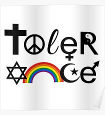 Tolerance Posters | Redbubble