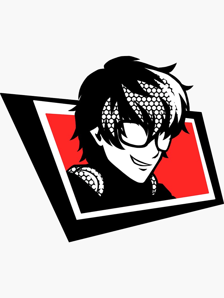 "707 Persona 5 style Icon - Type A" Sticker for Sale by CrystalSoul16 ...