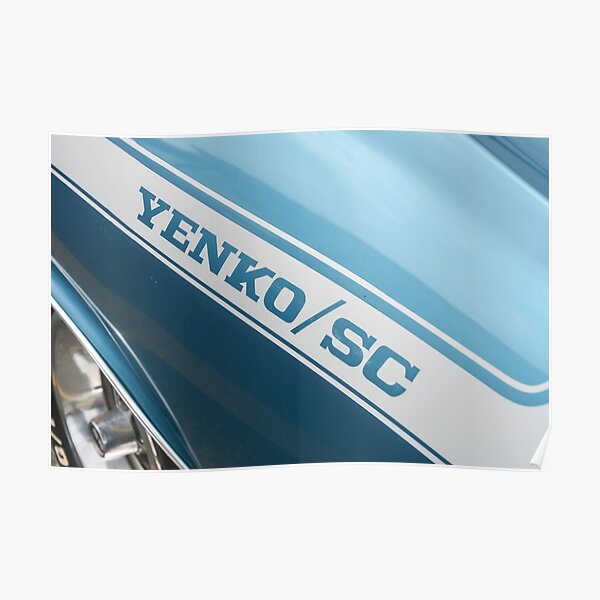 "YENKO" Poster for Sale by crowell | Redbubble