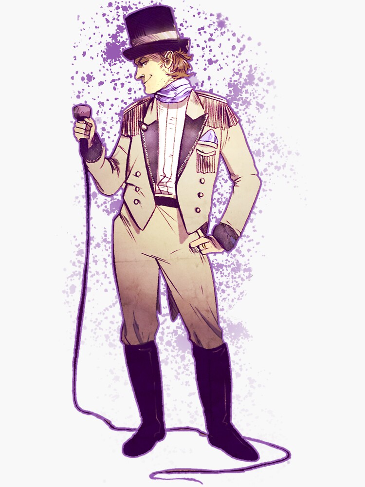 "THE RING LEADER" Sticker for Sale by cannibalconsult | Redbubble