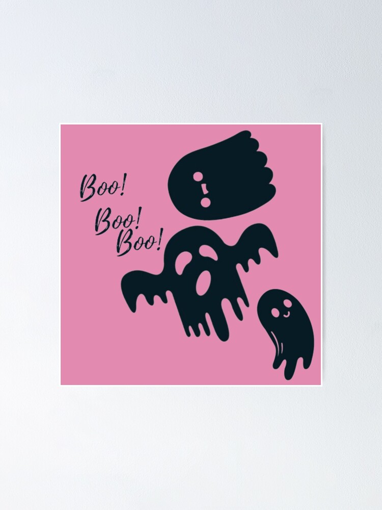"Boo Sheet Cut File" Poster for Sale by Designmyday | Redbubble