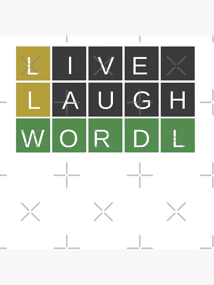 "Live, Laugh, Wordle accessories " Postcard for Sale by Sci-Art-Cafe ...