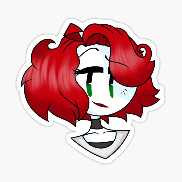 "The Scarlett Criminal" Sticker for Sale by Dawn-VampyraYT | Redbubble