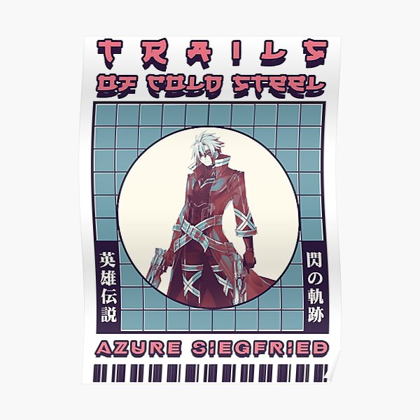 "AZURE SIEGFRIED " Poster for Sale by ttwalter96 | Redbubble