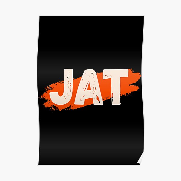 "JAT Cap " Poster for Sale by DonnaElfleda | Redbubble
