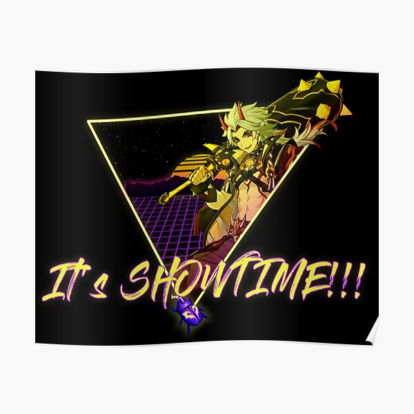"It's SHOWTIME!" Poster for Sale by LolloGiada | Redbubble