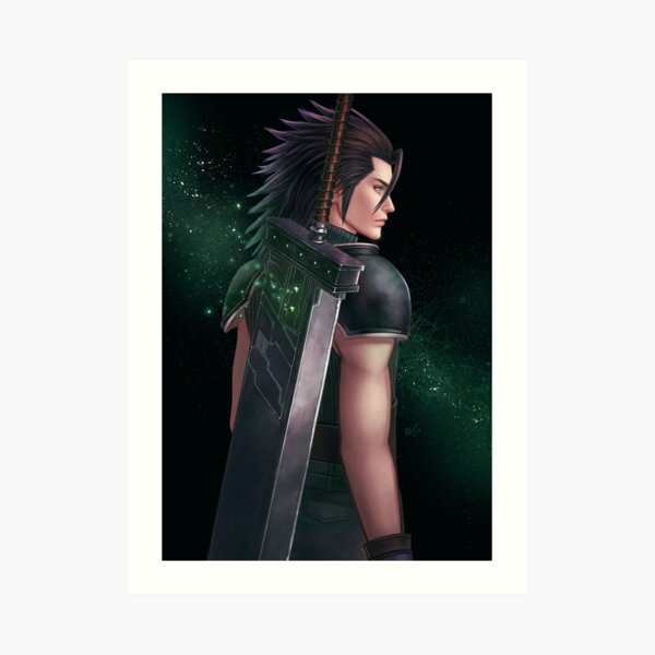 "Final Fantasy VII - FF7R - Zack Fair" Art Print for Sale by LeorenArt ...