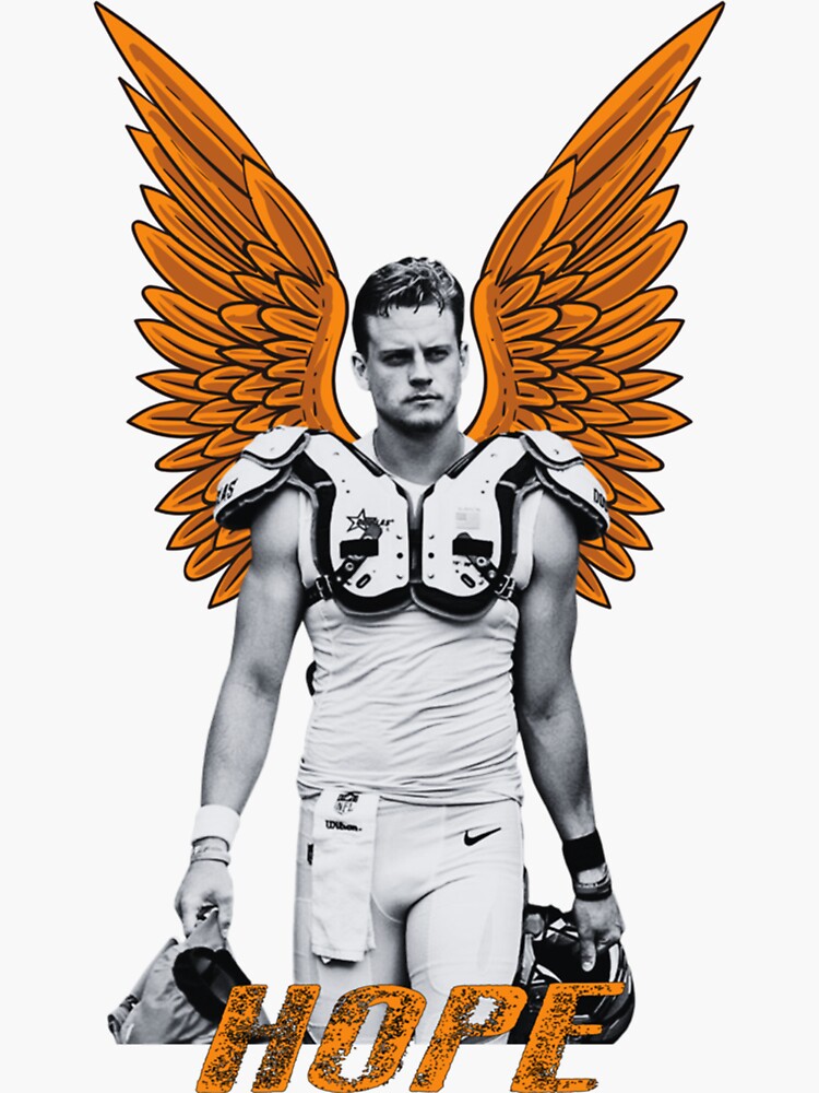 "joe burrow fan art" Sticker by bibbswsund | Redbubble