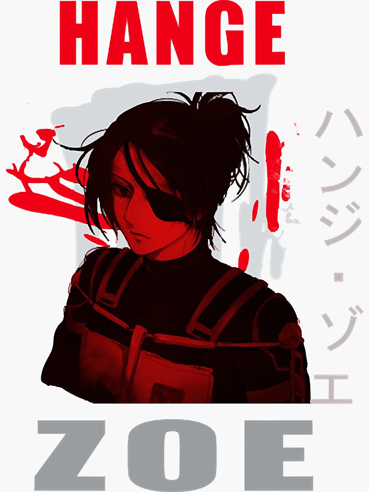 "Hange Zoe " Sticker by icholas70 | Redbubble