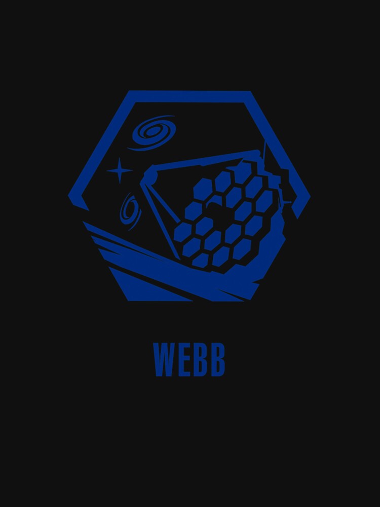 "James Webb Space Telescope Logo - Webb Logo Classic T-Shirt" T-shirt ...