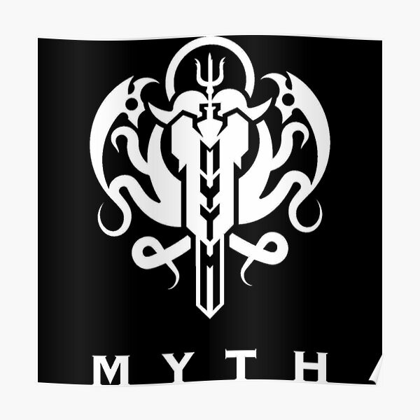 "Holomyth Logo " Poster for Sale by Exhausted07 | Redbubble