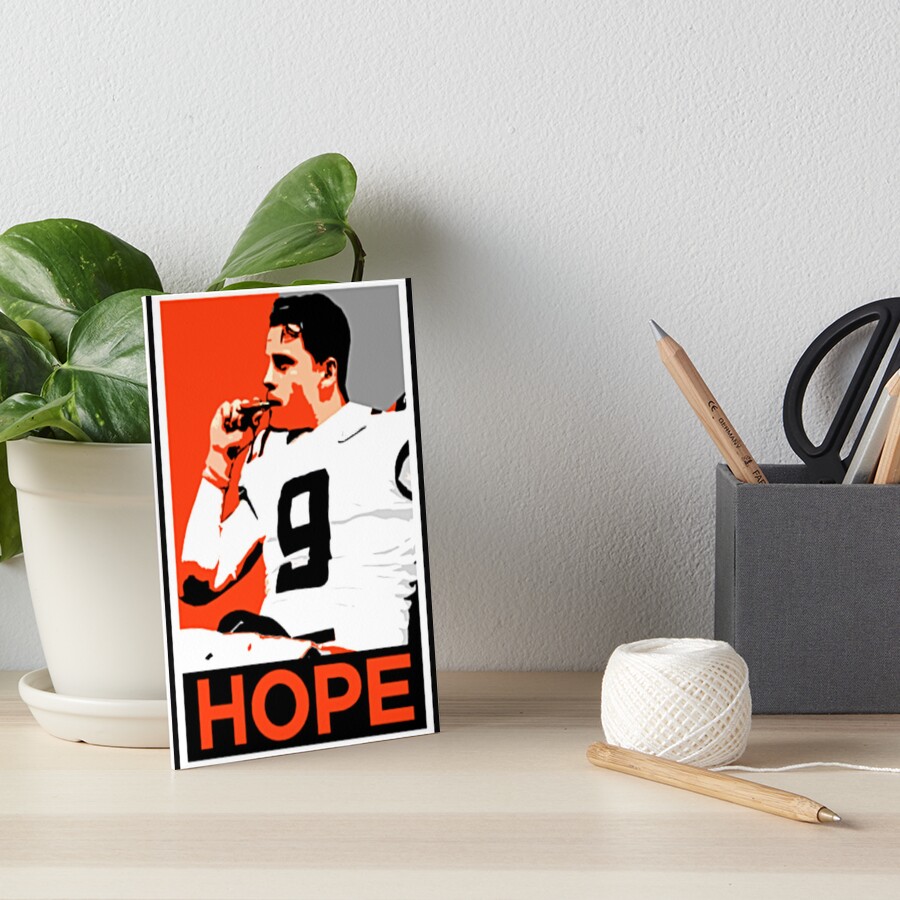 "joe burrow fan art" Art Board Print by bibbswsund | Redbubble