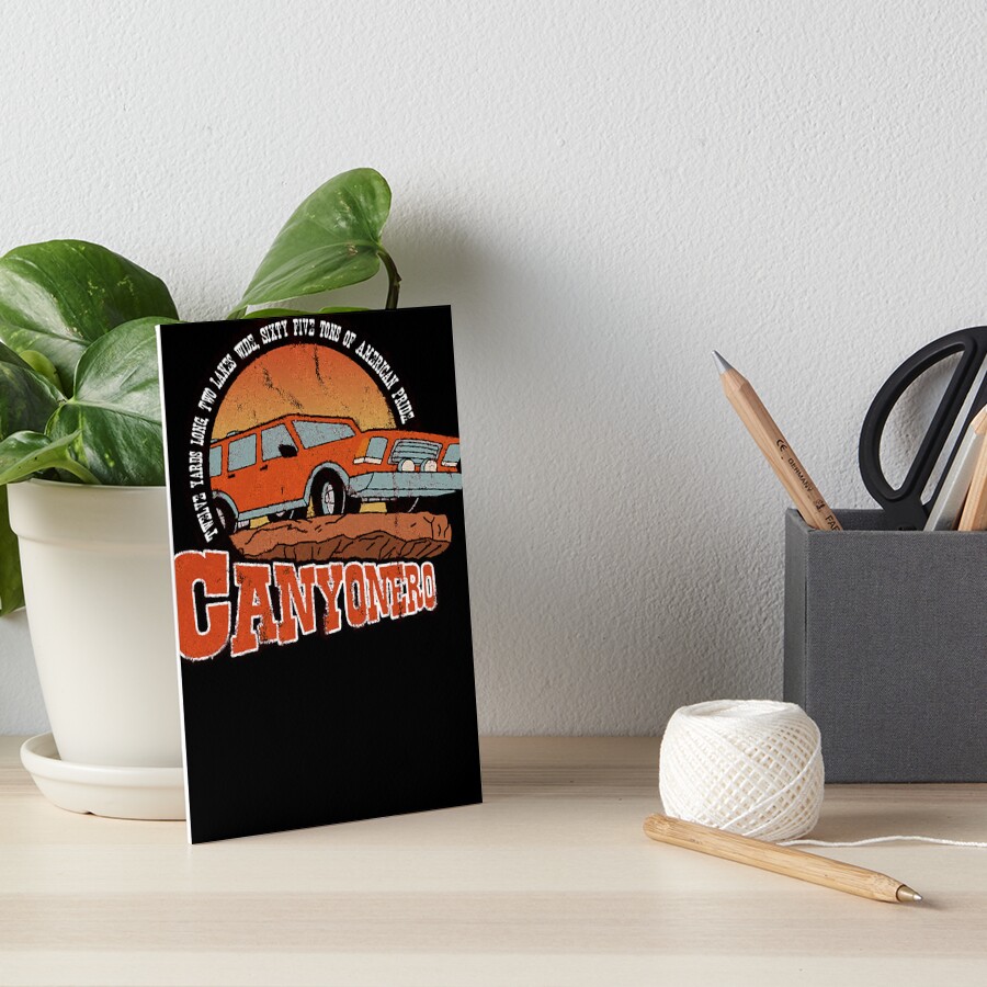 "Canyonero Logo" Art Board Print by AudraWinkler | Redbubble