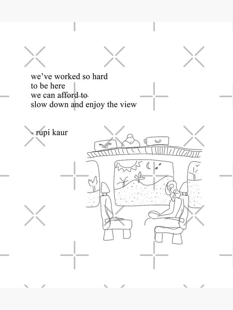 Poster « Poème de rupi kaur », par Autummnn | Redbubble