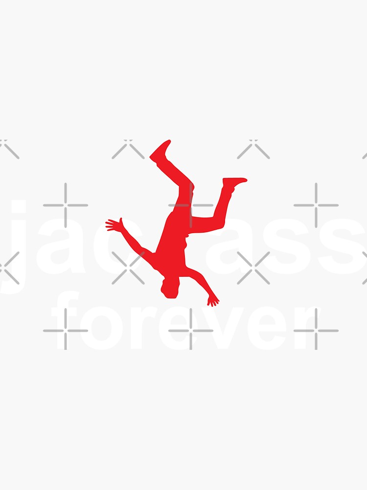 "jackass trending top selling jackass forever" Sticker for Sale by SO ...