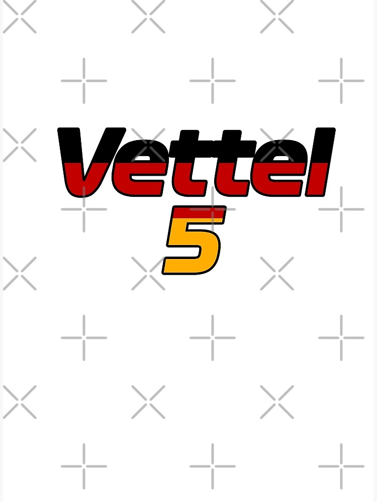 "Sebastian Vettel #5 - Formula 1 driver / 4 times world champion ...