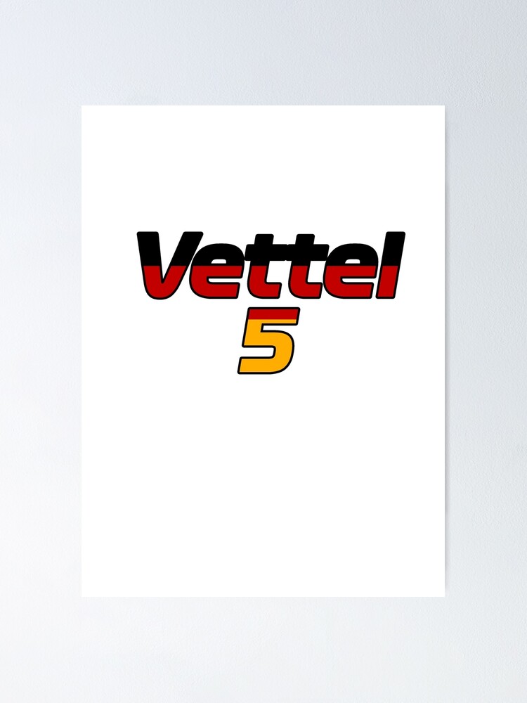 "Sebastian Vettel #5 - Formula 1 driver / 4 times world champion ...