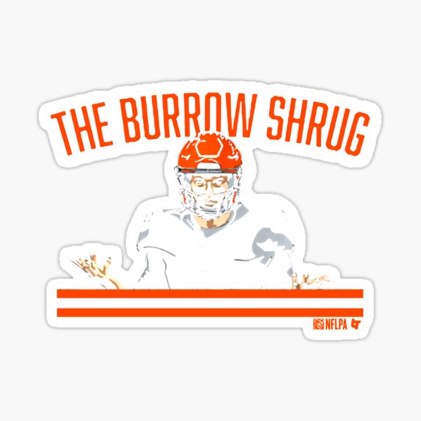 "joe burrow - bengals art" Sticker for Sale by pughdeakins | Redbubble