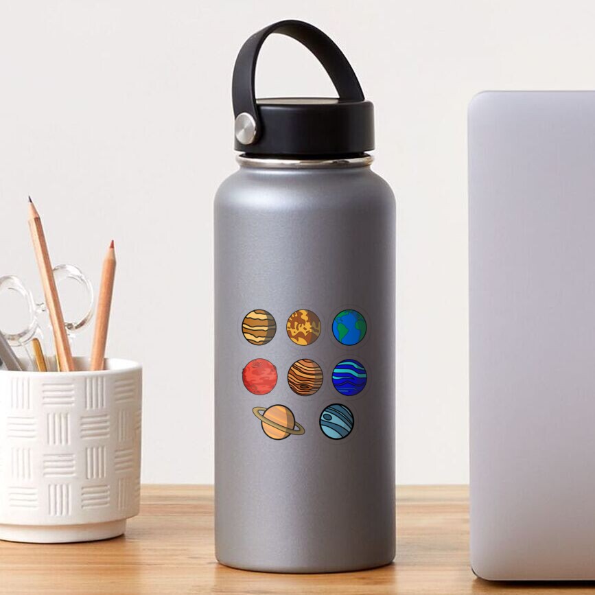 "Planet Sticker Pack" Sticker for Sale by elle-dee-art | Redbubble