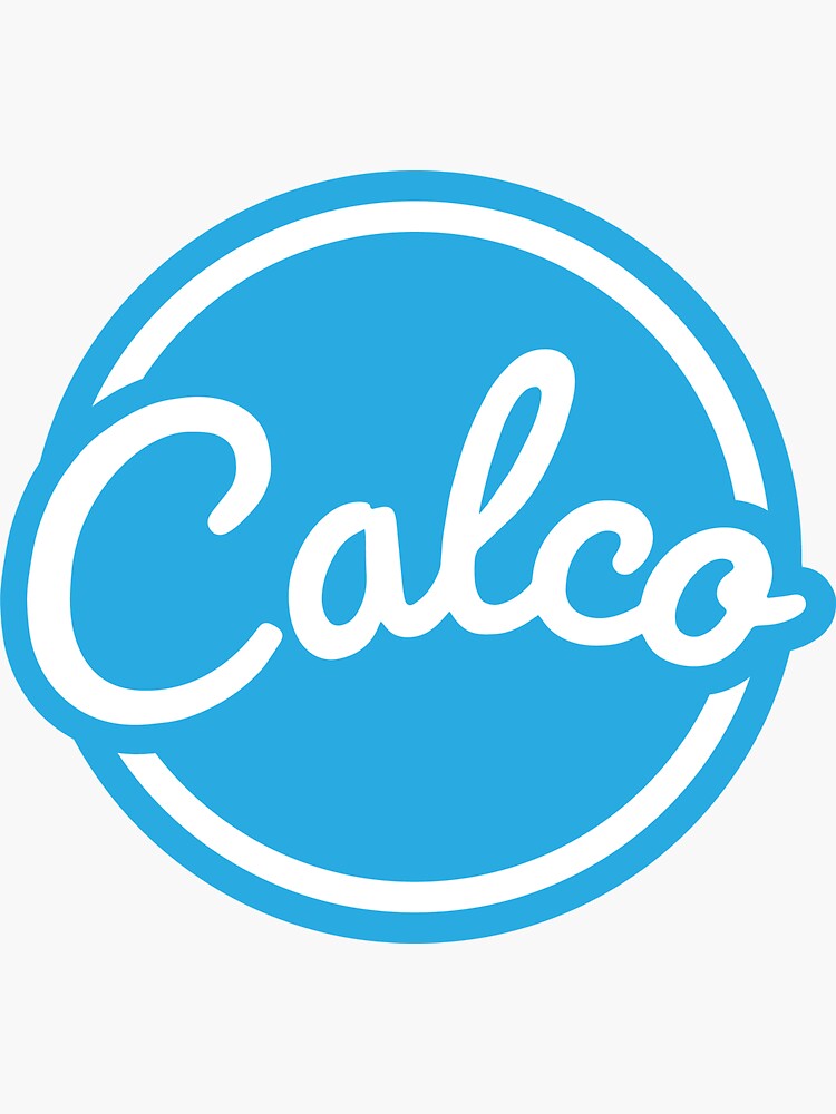 "Calco Logo" Sticker by disenocalco | Redbubble