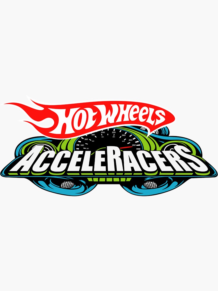 "Hot Wheels AcceleRacers Logo Classic T-Shirt" Sticker by ...