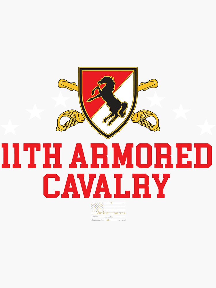 "11Th Armored Cavalry Regiment 11Th Acr" Sticker for Sale by madisonbau ...