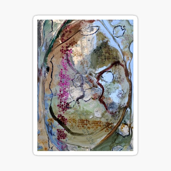"Melting design" Sticker by Vartentina | Redbubble
