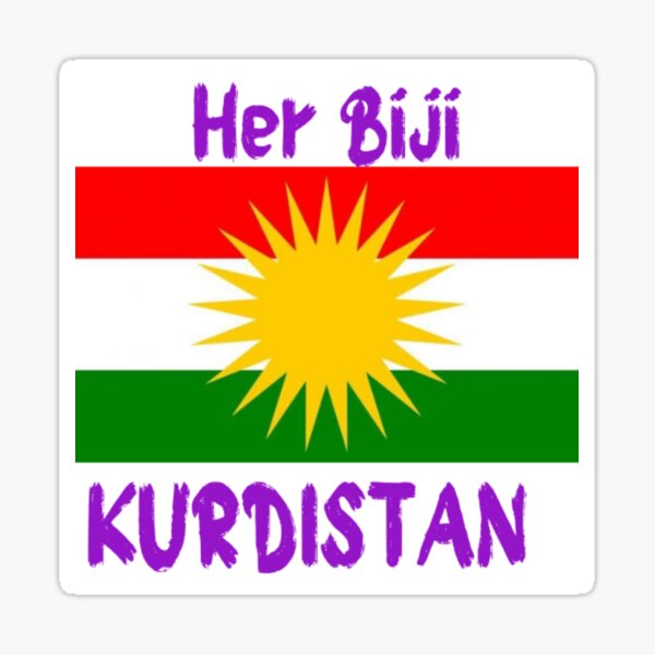 "Kurdistan flag " Sticker for Sale by KurdishShops | Redbubble
