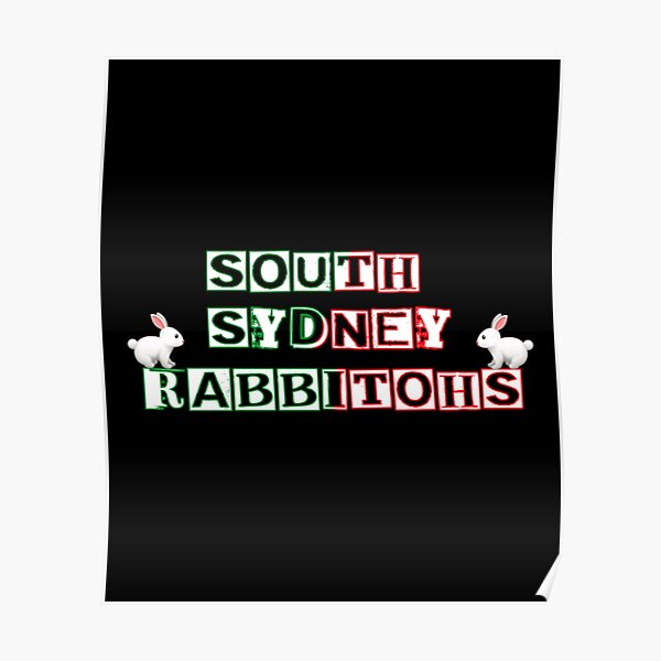 "South sydney rabbitohs,rabbit,titans,gctitans,sport" Poster for Sale ...