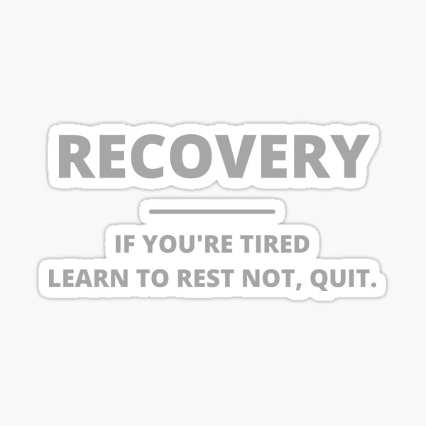 "Recovery" Sticker by Cabinda | Redbubble