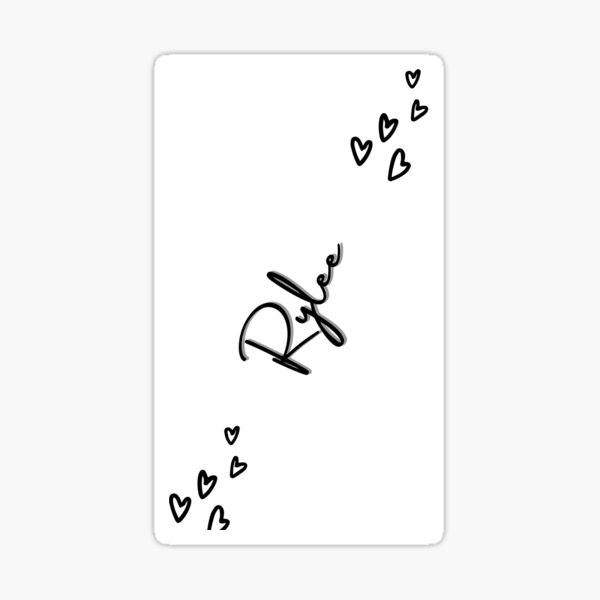 "Rylee" Sticker for Sale by boki987 | Redbubble