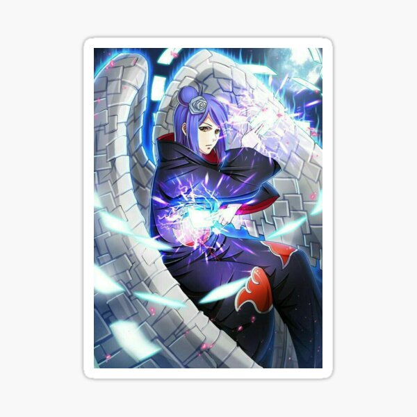 "Konan" Sticker by NinjaMafia | Redbubble
