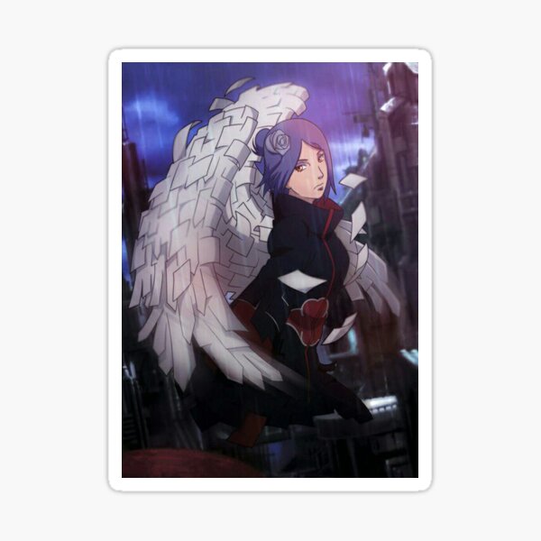 "Konan" Sticker by NinjaMafia | Redbubble