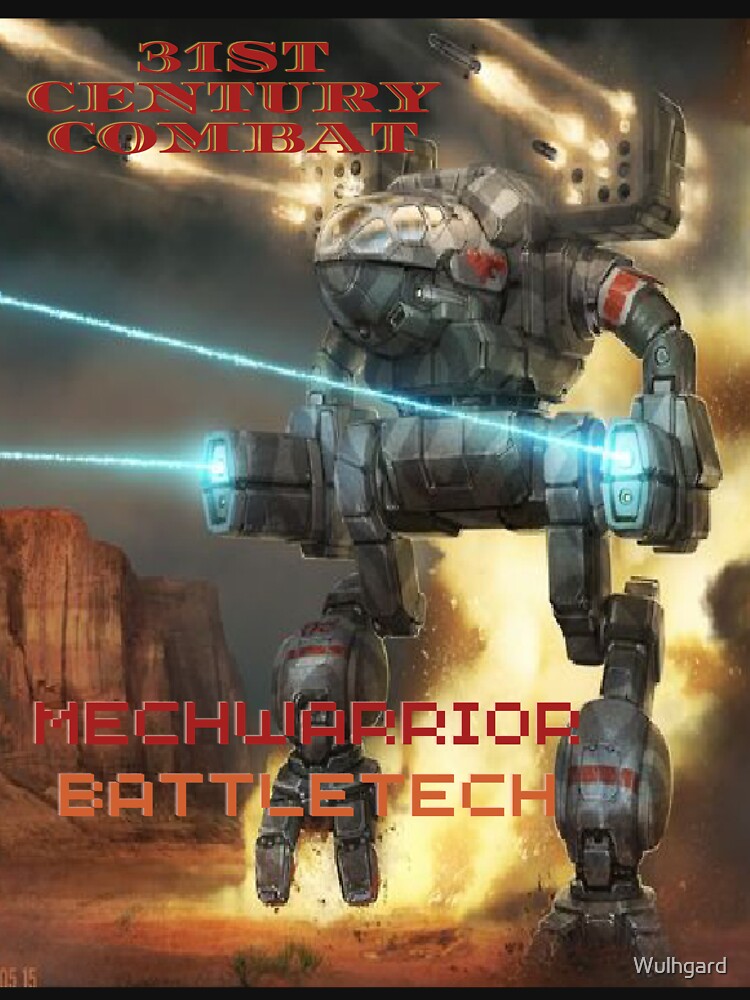 "Mechwarrior Battletech theme design " T-shirt for Sale by Wulhgard ...