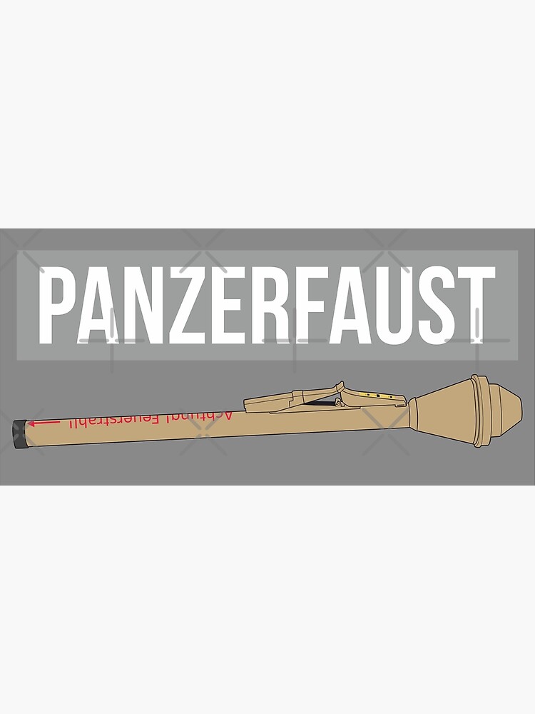 "Panzerfaust" Poster for Sale by FAawRay | Redbubble