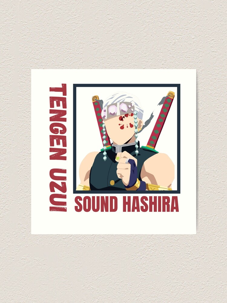 "Tengen Uzui, Sound Hashira, Kimetsu no Yaiba, Upper Rank, Demon slayer ...