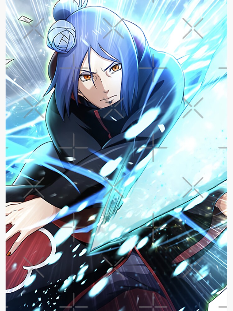 "Konan" Sticker by NinjaMafia | Redbubble