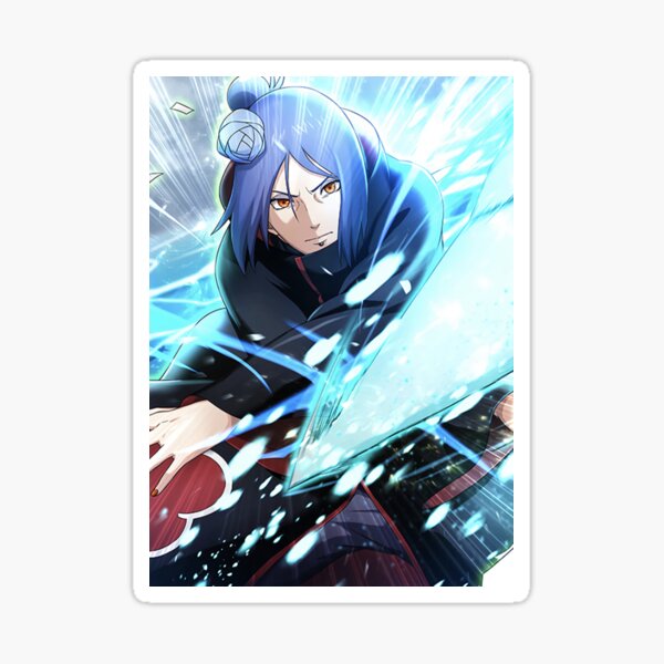 "Konan" Sticker by NinjaMafia | Redbubble
