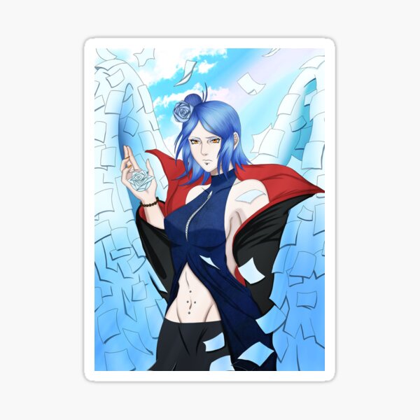 "Konan" Sticker for Sale by NinjaMafia | Redbubble
