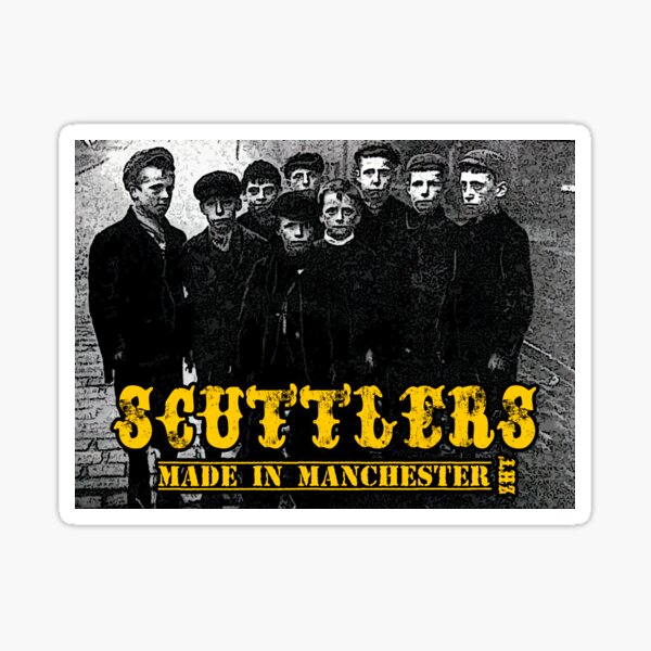 "Scuttlers" Sticker by ZuluHistoryTees | Redbubble