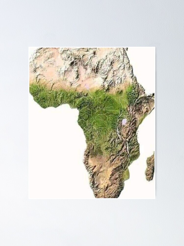 "Africa Climate Equatorial Africa Continent Rainforest" Poster for Sale ...