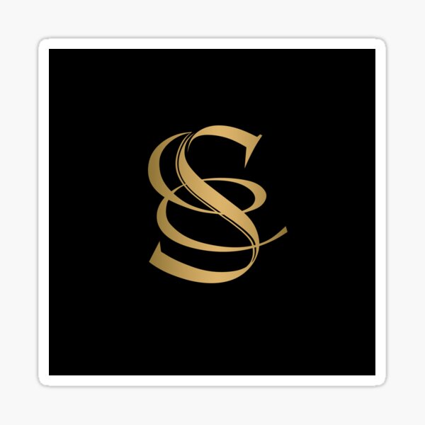 "Letter S" Sticker by DrCreo | Redbubble