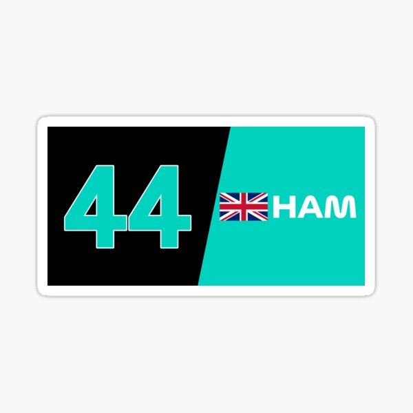"F1 Lewis Hamilton Mercedes AMG 2022" Sticker for Sale by larsmeijer11 ...