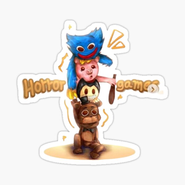 "Huggy wuggy" Sticker for Sale by KASTOM01 | Redbubble